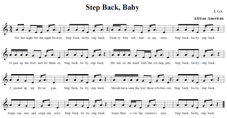 Step Back, Baby - Teaching With Orff